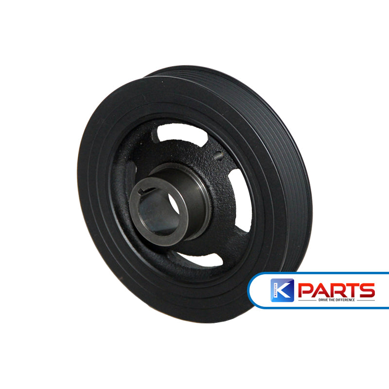 HYUNDAI H-1 (H1) 07 G4KG 2400CC CRANK SHAFT PULLEY(DAMPER) 231242C050 ...