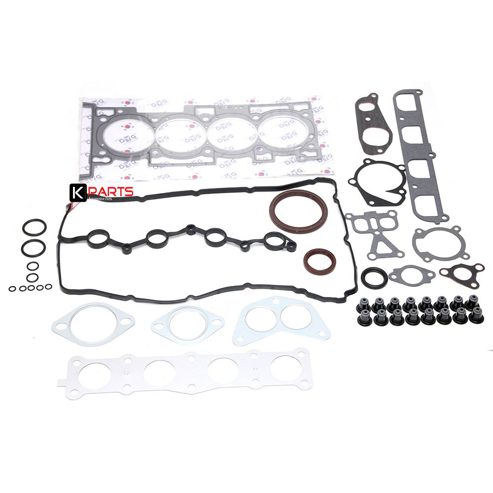 HYUNDAI H-1 07 G4KG 2400CC ENGINE OVERHAUL GASKET KIT- 209102CA00 ...
